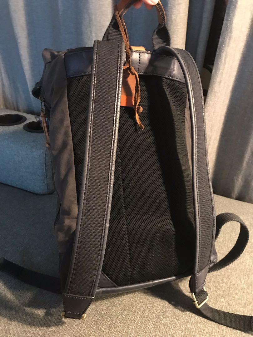 Original Fossil Defender Roll Top Backpack, Men's Fashion, Bags ...