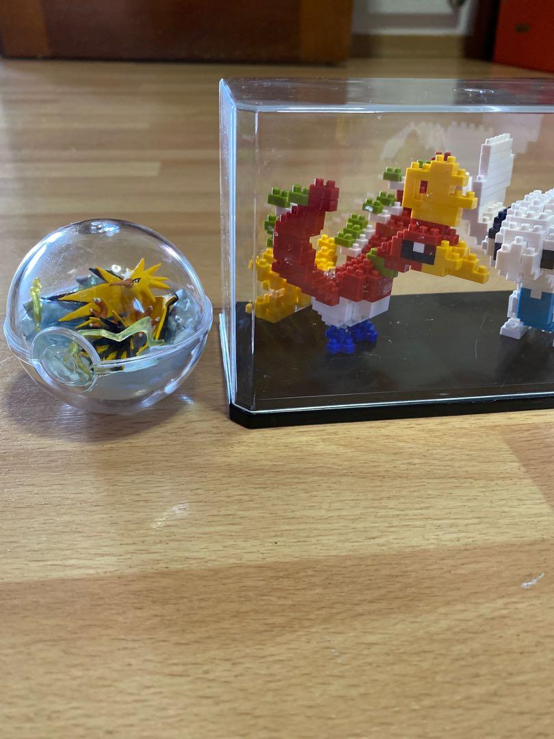 Pokemon nanoblock ho-oh and lugia limited edition, Hobbies & Toys, Toys & Games on Carousell