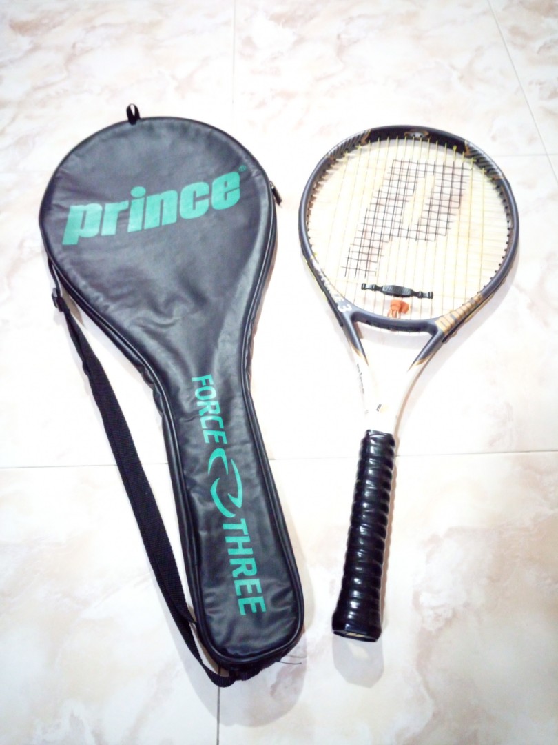 Prince Force Three Fusion Titanium Graphite Synthesis Oversize Tennis ...