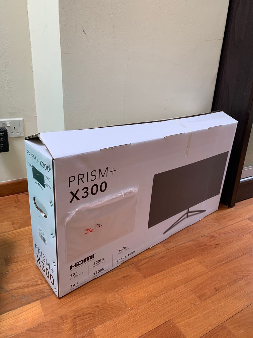 Prism+ X300 carton box, Computers & Tech, Parts & Accessories, Monitor ...