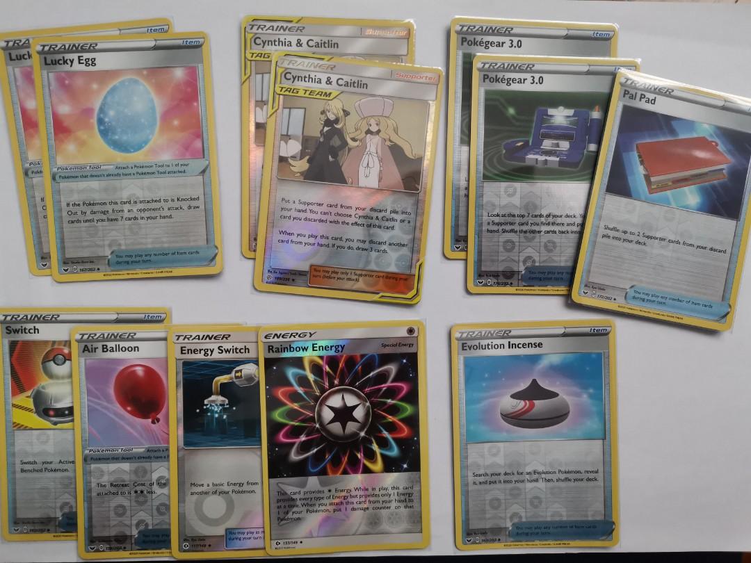(RH FOIL) Pokemon TCG Staples & Meta Trainer/Energy Cards, Hobbies ...