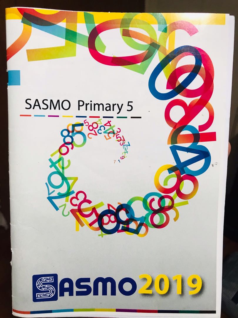 SASMO 2019 Primary 5 -Olympiad competition Papers, Hobbies & Toys ...