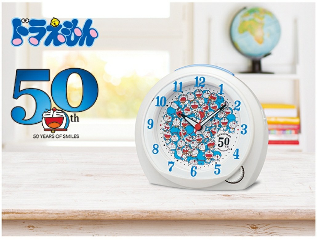 【日本代購】Seiko Doraemon Alarm Clock 多啦A夢 叮噹 鬧鐘, 傢俬＆家居, 其他 - Carousell