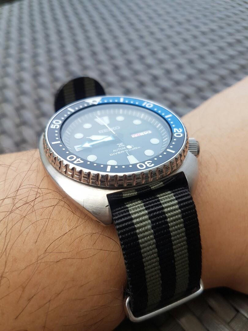 Seiko Turtle Batman (rush sale), Men's Fashion, Watches & Accessories ...