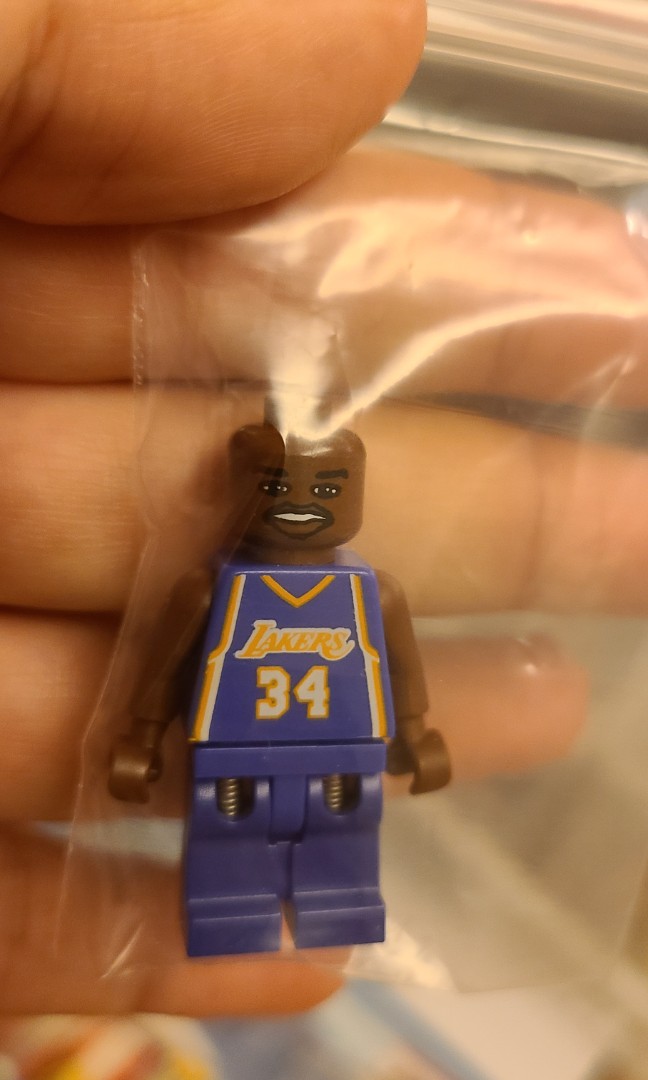 Shaquille O'Neal NBA Lego Minifigure, 興趣及遊戲, 收藏品及紀念品, 明星周邊 - Carousell