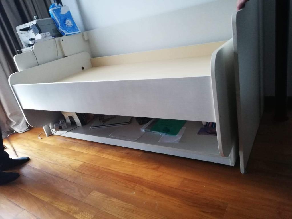 Smart furniture - 2-in-1 Convertible Study Table + Bed, Furniture ...