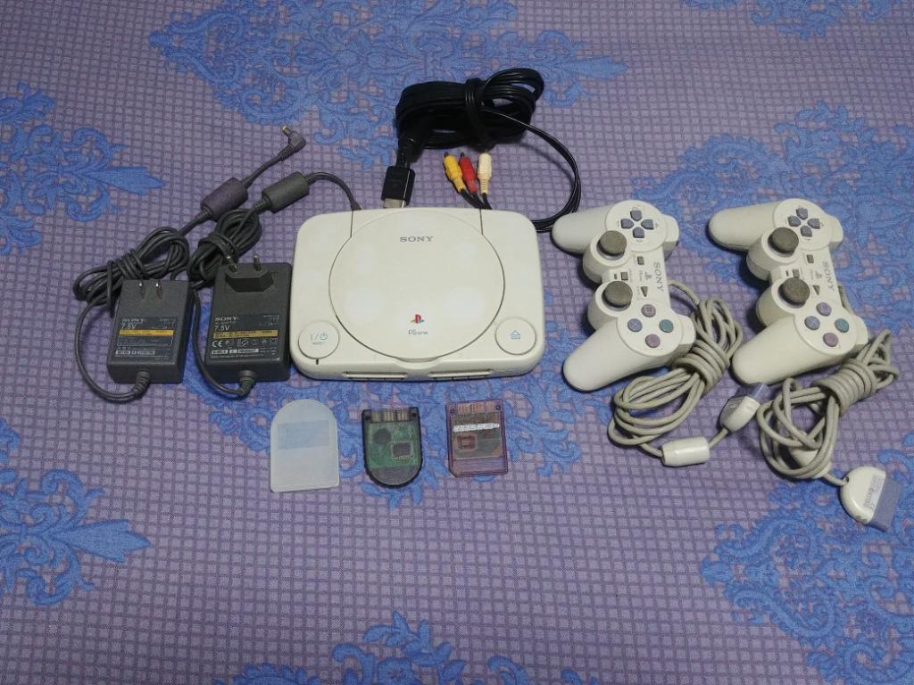 sony psone console ( playstation 1 slim , working cond with hdmi ...
