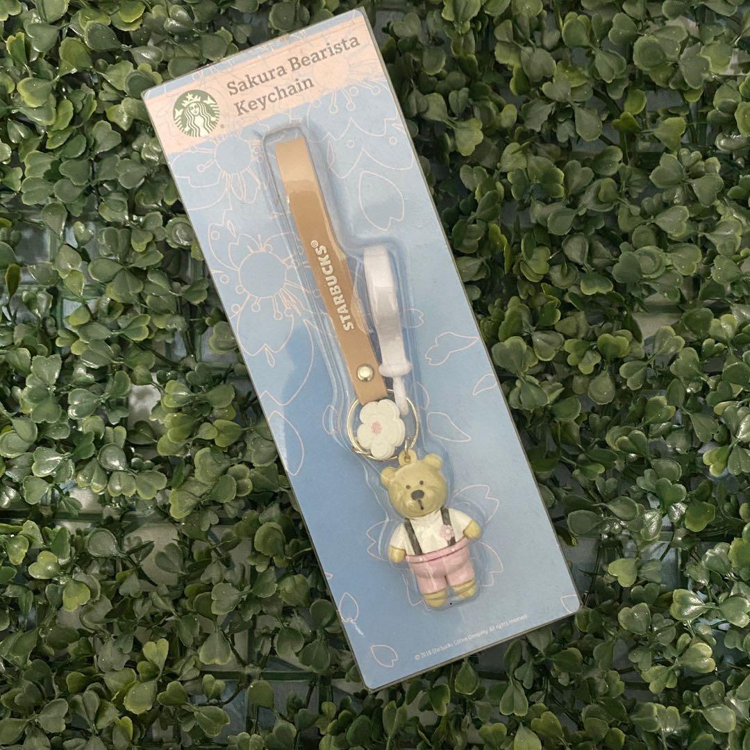 Starbucks Sakura Bearista Keychain, Women's Fashion, Watches ...