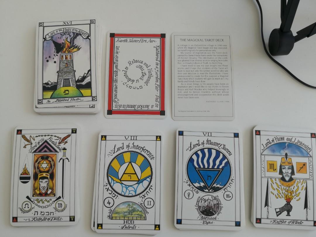 Tarot cards, Hobbies & Toys, Memorabilia & Collectibles, Religious ...
