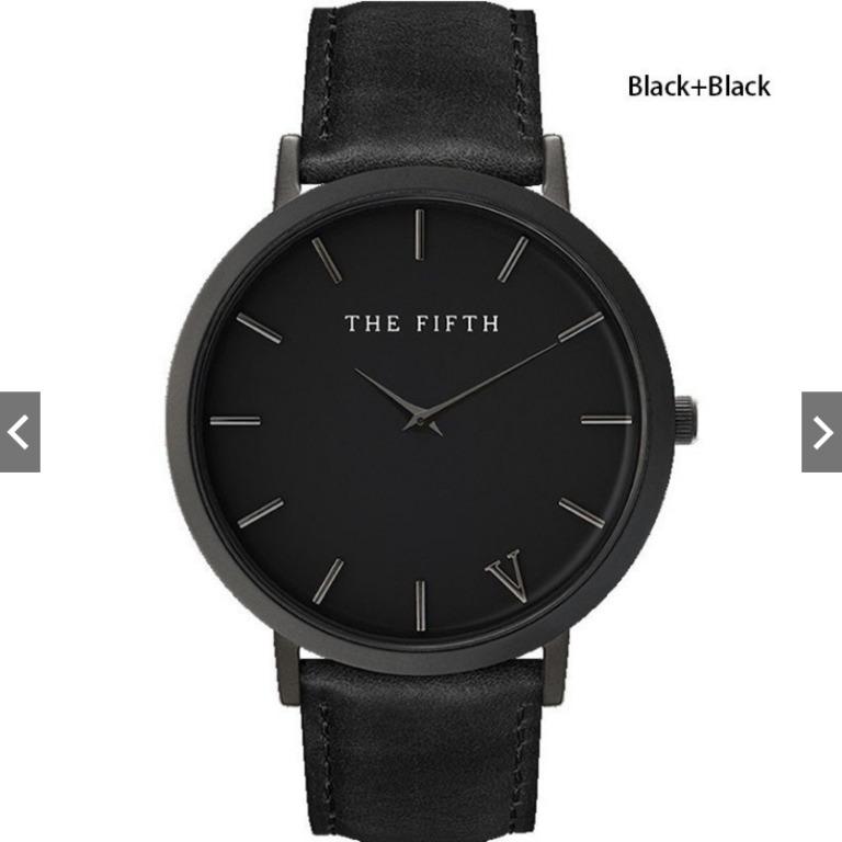 The Fifth Watch Leather Simple Women Quartz Analog Brand watch, Women's ...