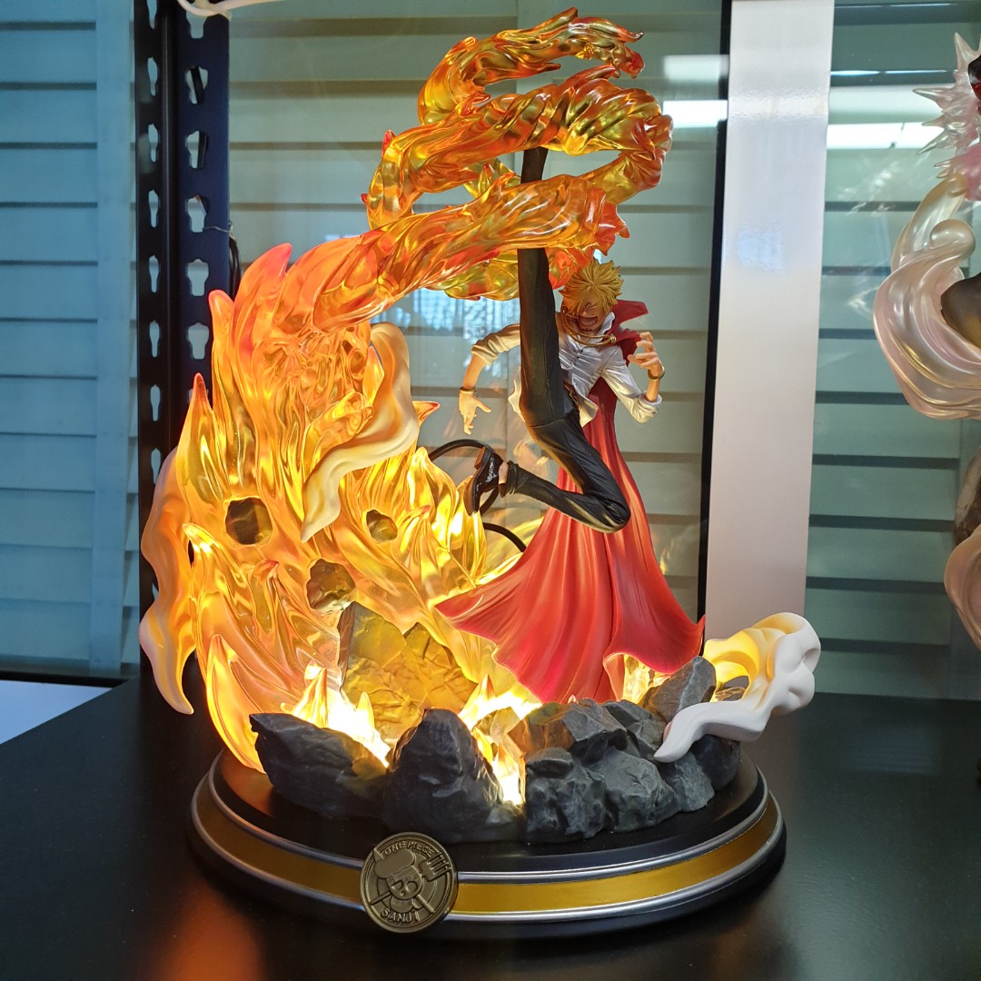 Vinsmoke Sanji Crazy Studio Base & Figure Statue One Piece, Hobbies ...