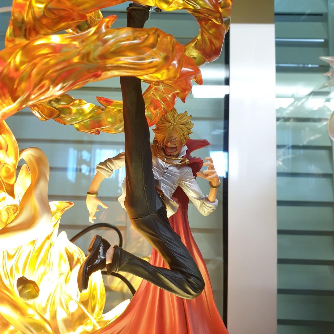 Vinsmoke Sanji Crazy Studio Base & Figure Statue One Piece, Hobbies ...