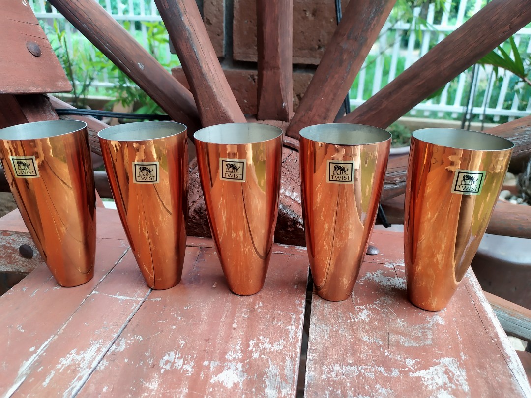 Vintage Copper Goblets, Hobbies & Toys, Memorabilia & Collectibles ...