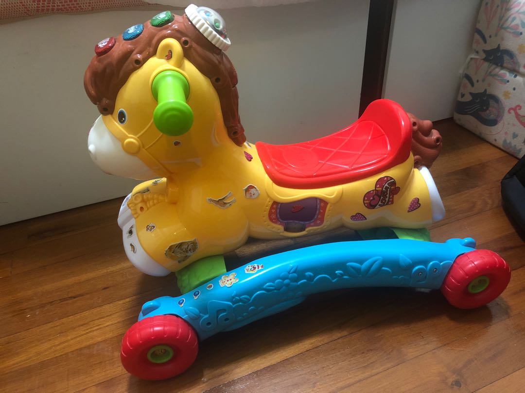 Vtech Rocking Horse 2 way, Babies & Kids, Infant Playtime on Carousell
