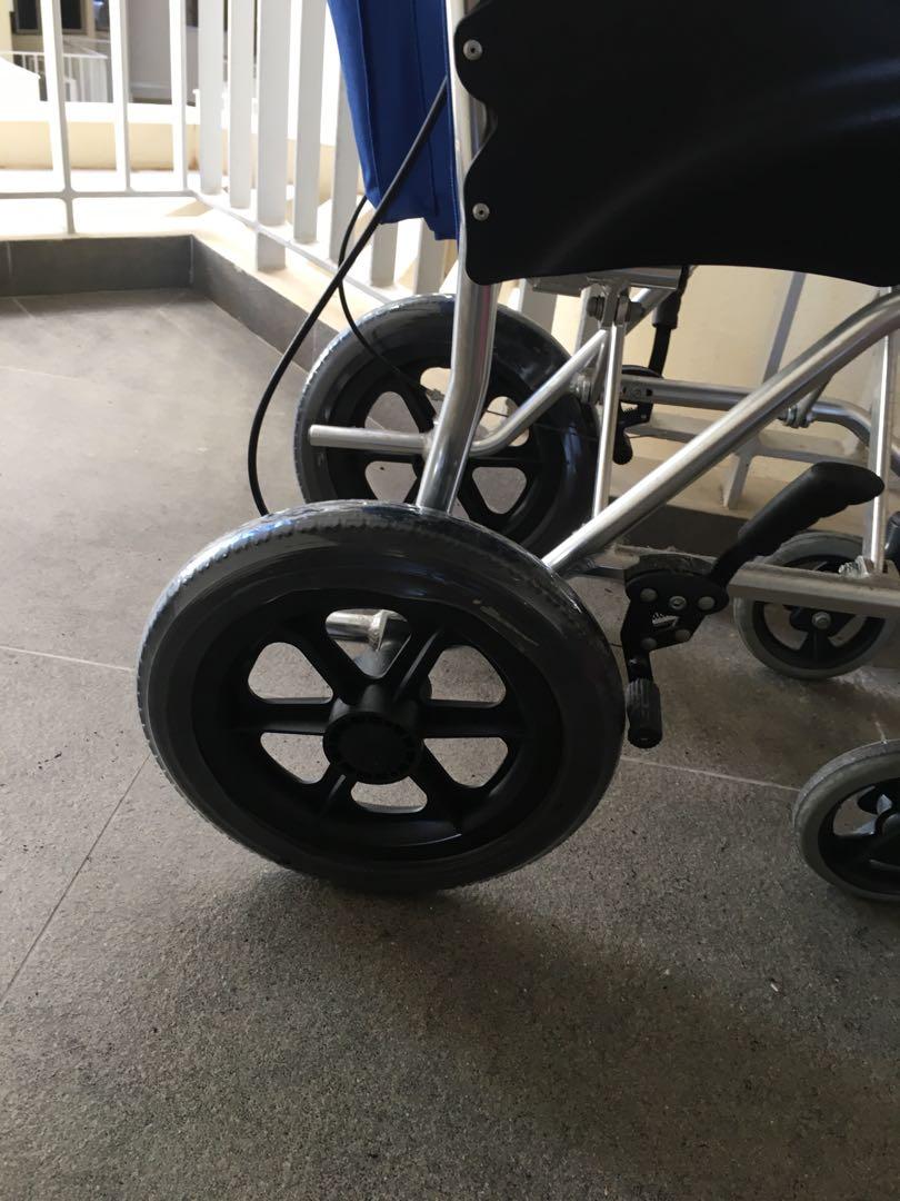 Wheelchair (brand new back wheels), Assistive Devices, Wheelchairs on ...