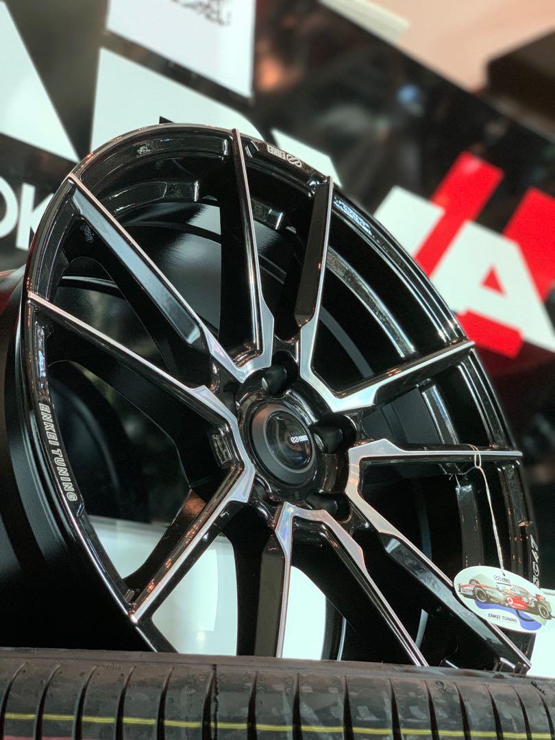 18" ENKEI TUNING SC47, Car Accessories, Tyres & Rims on Carousell