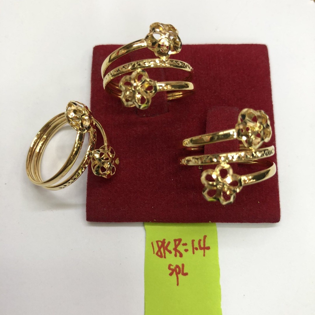 18K Saudi Gold Ring SPL & VSPL on Carousell