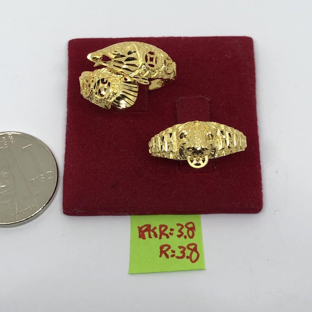 18K Saudi Gold Ring SPL & VSPL on Carousell