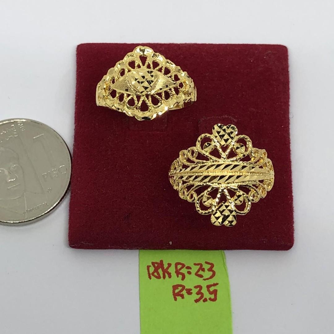 18K Saudi Gold Ring SPL & VSPL on Carousell