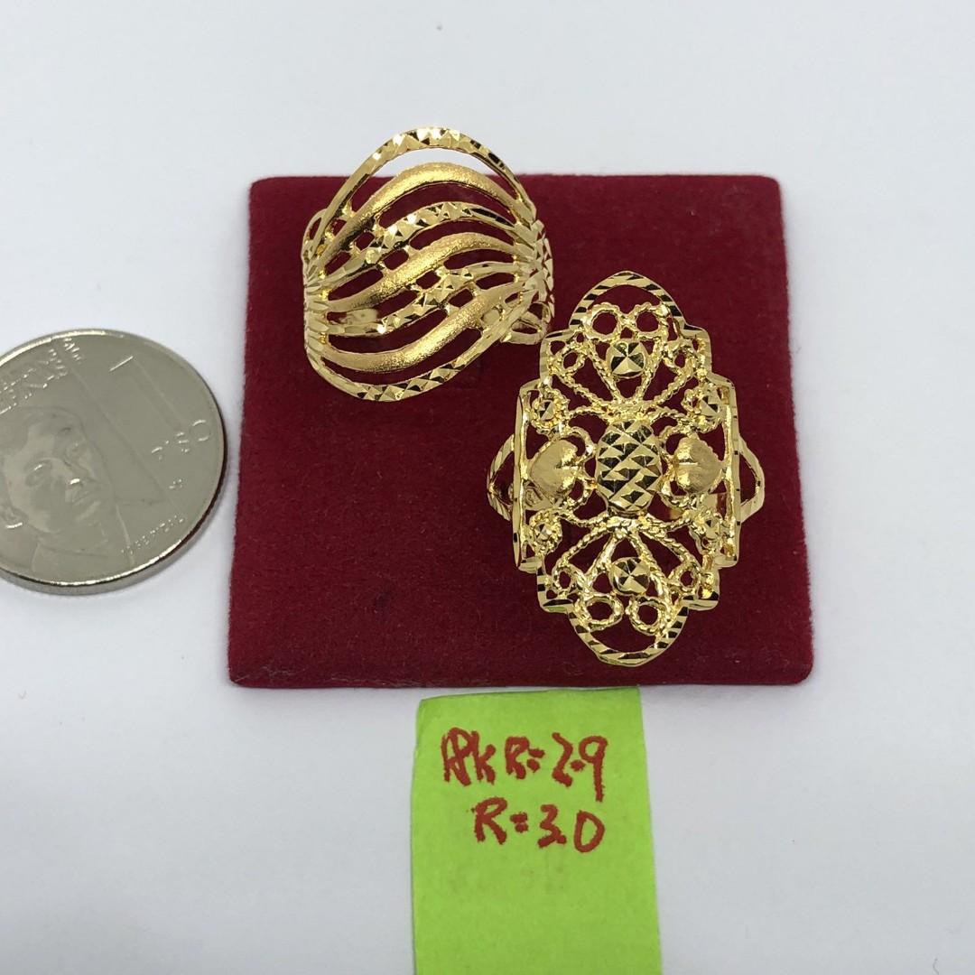 18K Saudi Gold Ring SPL & VSPL on Carousell