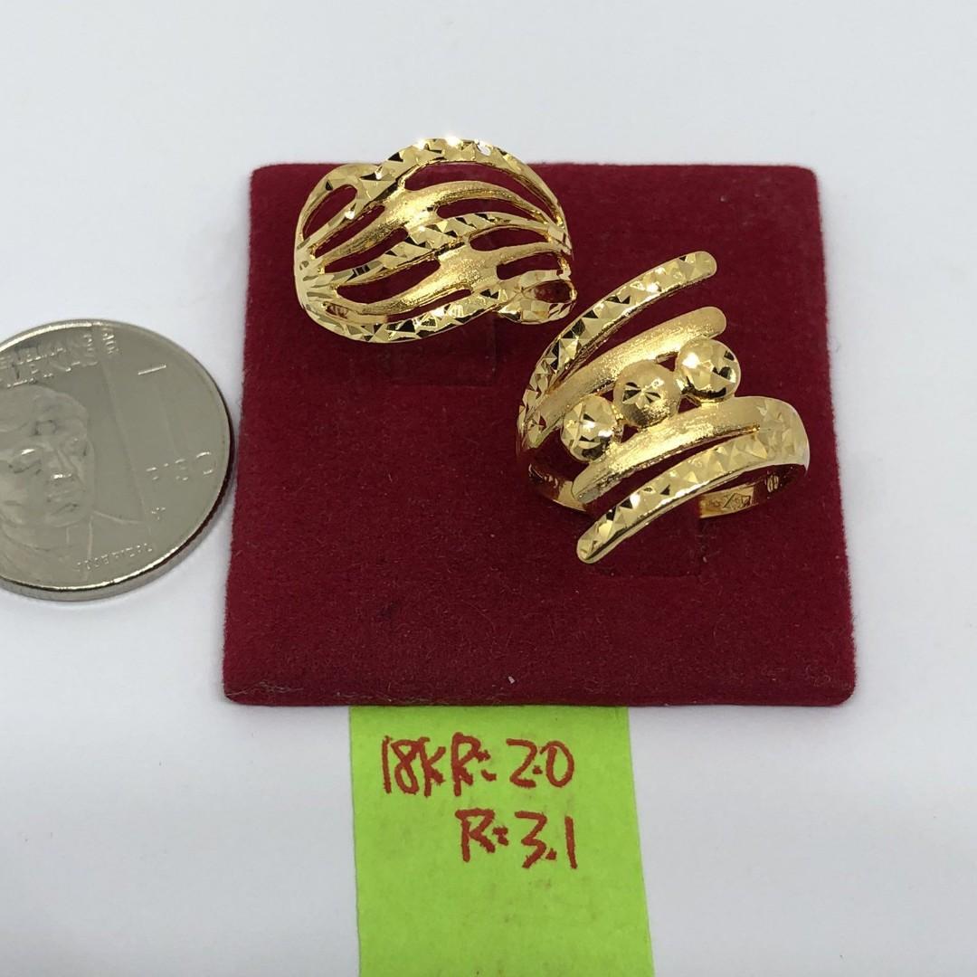 18K Saudi Gold Ring SPL & VSPL on Carousell