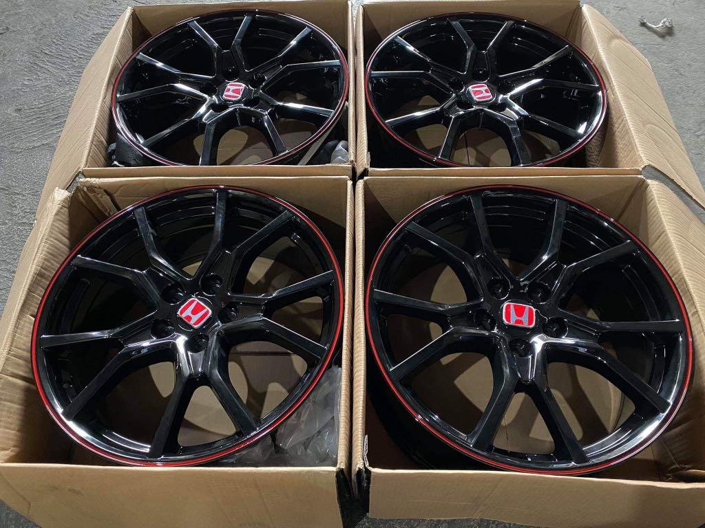 19" Honda Type-R Mags code A162 5Holes pcd114 Bnew, Car Parts ...
