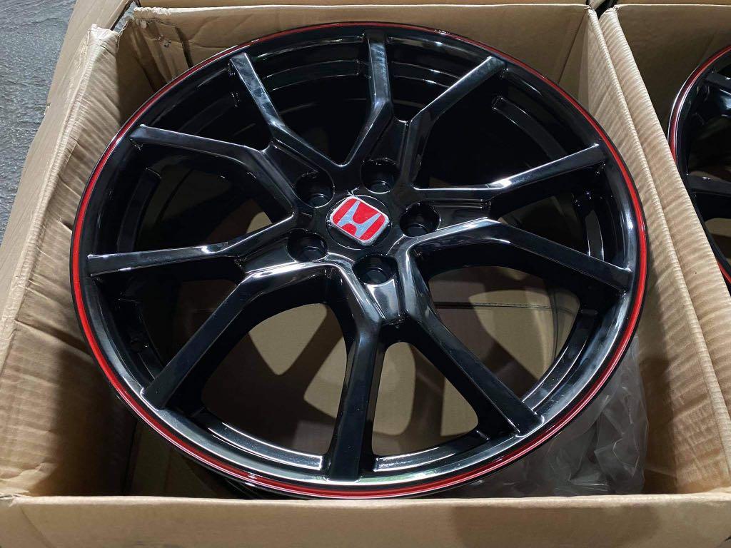 19" Honda Type-R Mags code A162 5Holes pcd114 Bnew, Car Parts ...