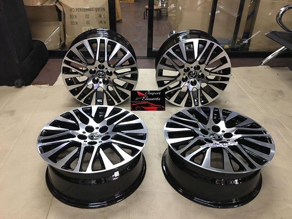 20 Inch Toyota Alphard Innova Camry Oem Design Mags 5 holes pcd 114 ...