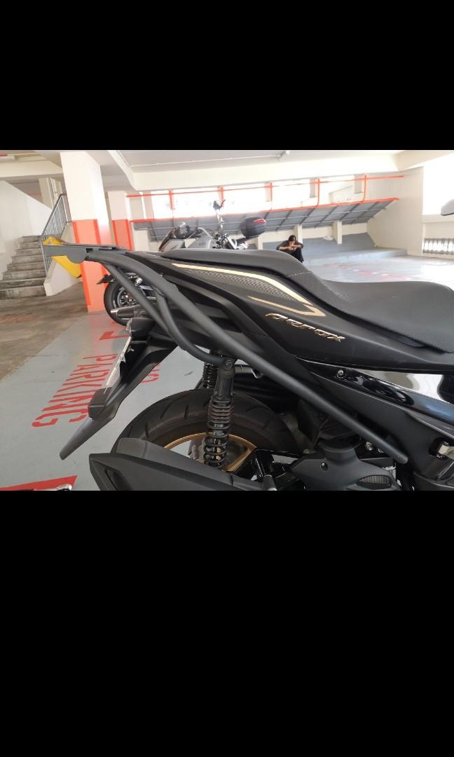 Aerox rack heavy duty top box rack AEROX 155 Yamaha Aluminium 45L ...