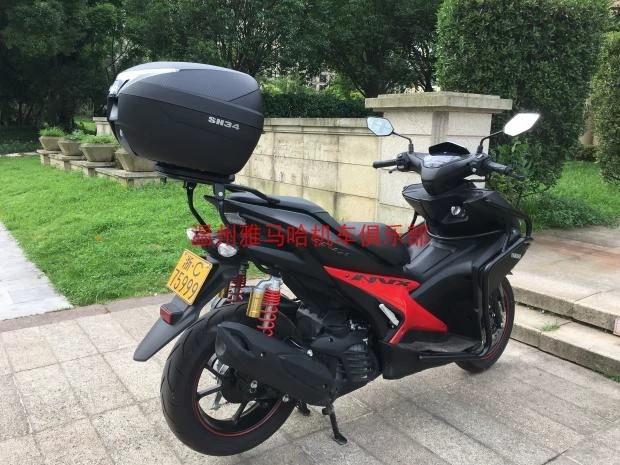 Aerox rack heavy duty top box rack AEROX 155 Yamaha Aluminium 45L ...