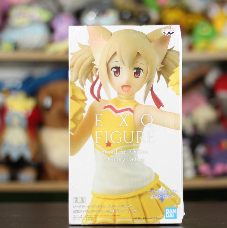 Banpresto EXQ SAO Sword Art Online Memory Defrag Silica Cheerleader Ver. Figure, Hobbies & Toys ...