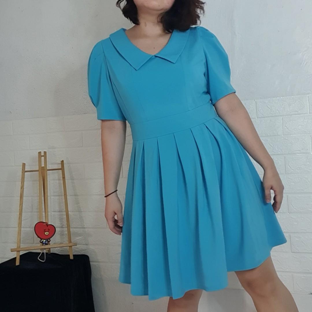 Blue Hinhin World Inspired Dress, Women's Fashion, Dresses & Sets ...