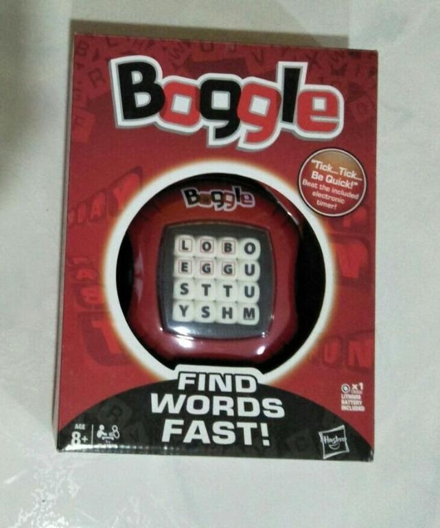 BNIB Boggle Game, Toys & Games, Others on Carousell