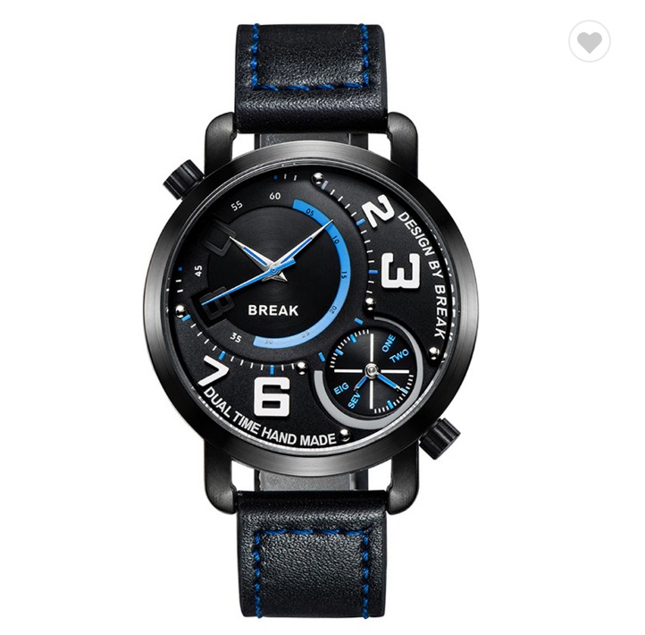 BREAK DUAL DIAL WATCH QUARTZ, Men's Fashion, Watches on Carousell