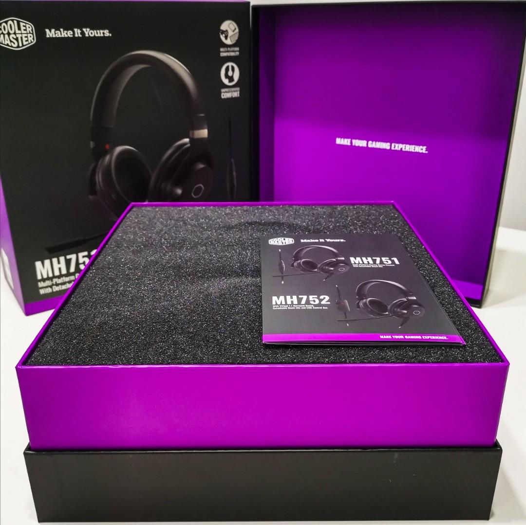 Cooler Master MH751 with Boom Mic, Audio, Microphones on Carousell