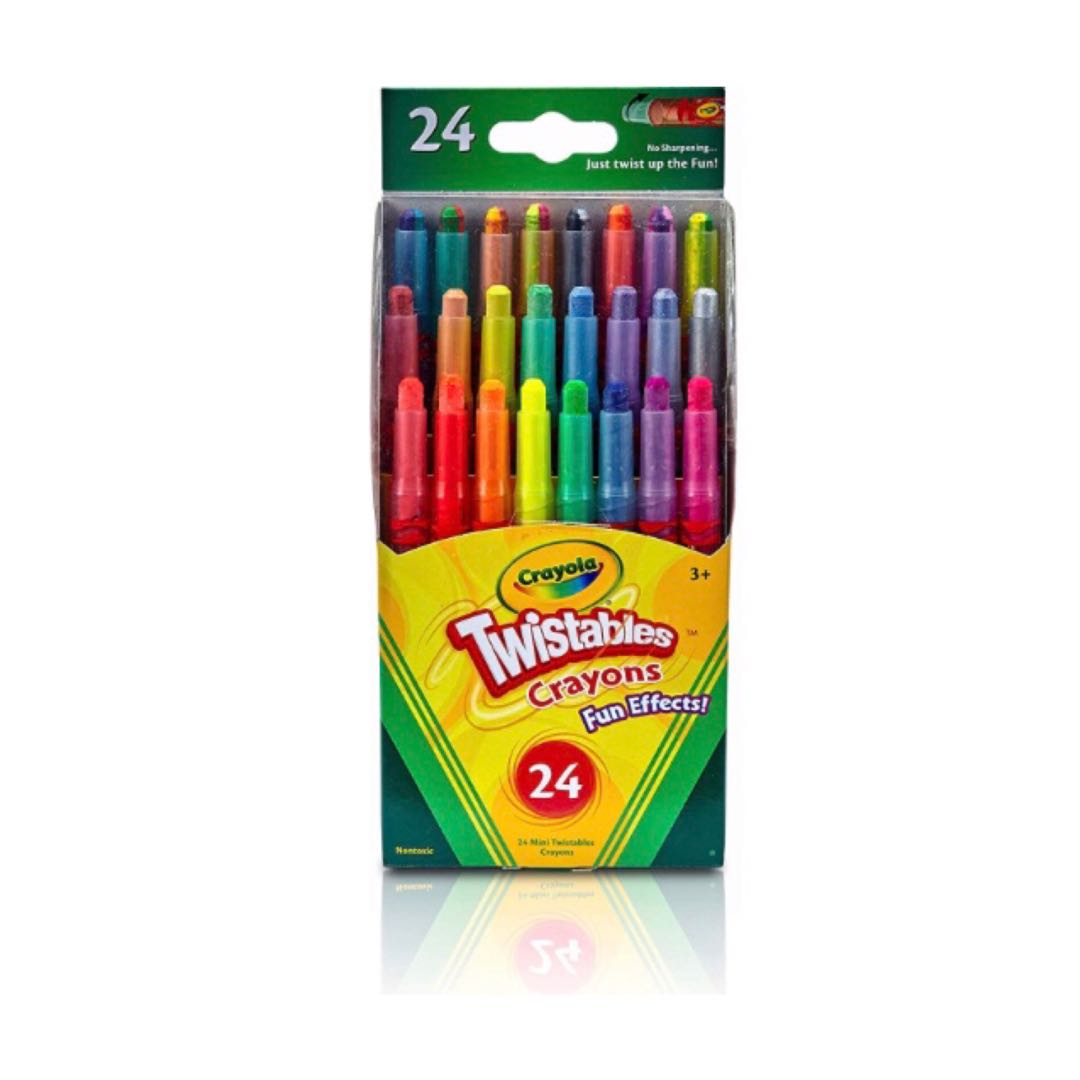 Crayola Fun Effects Twistables Crayons, Hobbies & Toys, Stationery ...
