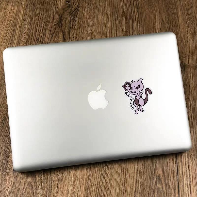 Cute Pokemon MewTwo Sticker Phone Sticker Luggage Macbook Laptop ...