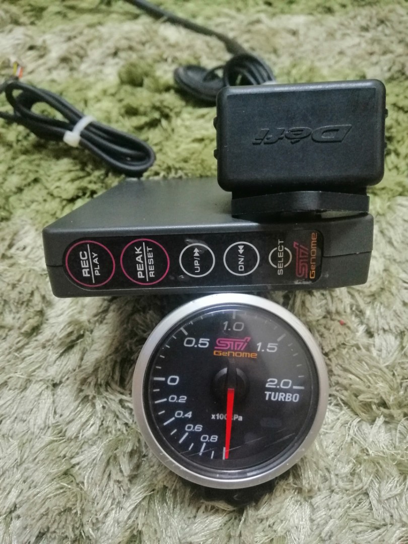DEFI STI GENOME BOOST METER FOR SUBARU, Auto Accessories on Carousell