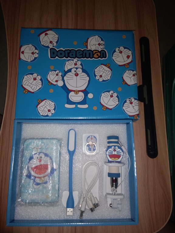 Doraemon Powerbank Set, Mobile Phones & Gadgets, Mobile & Gadget ...