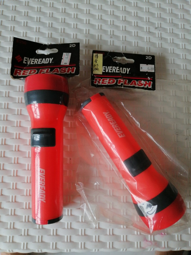 Eveready Red Flash light, Hobbies & Toys, Stationery & Craft, Occasions ...