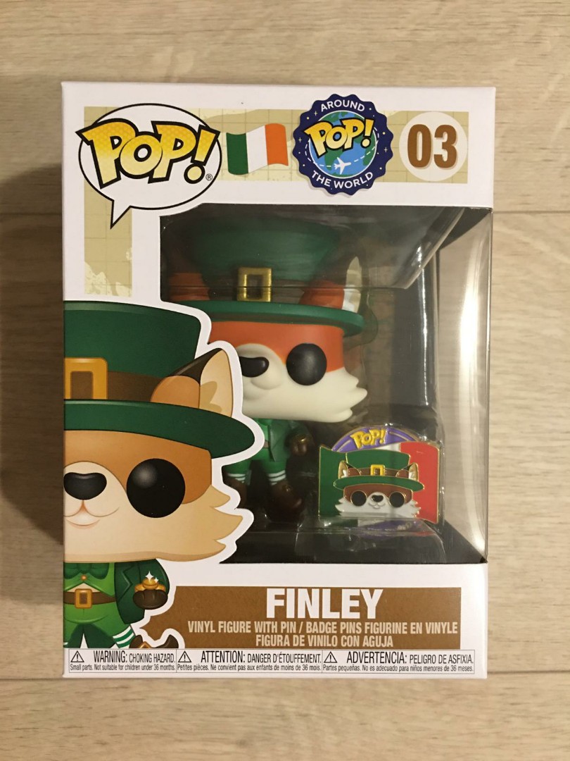 Funko Pop - Around the World Ireland Finley the fox, Hobbies & Toys ...