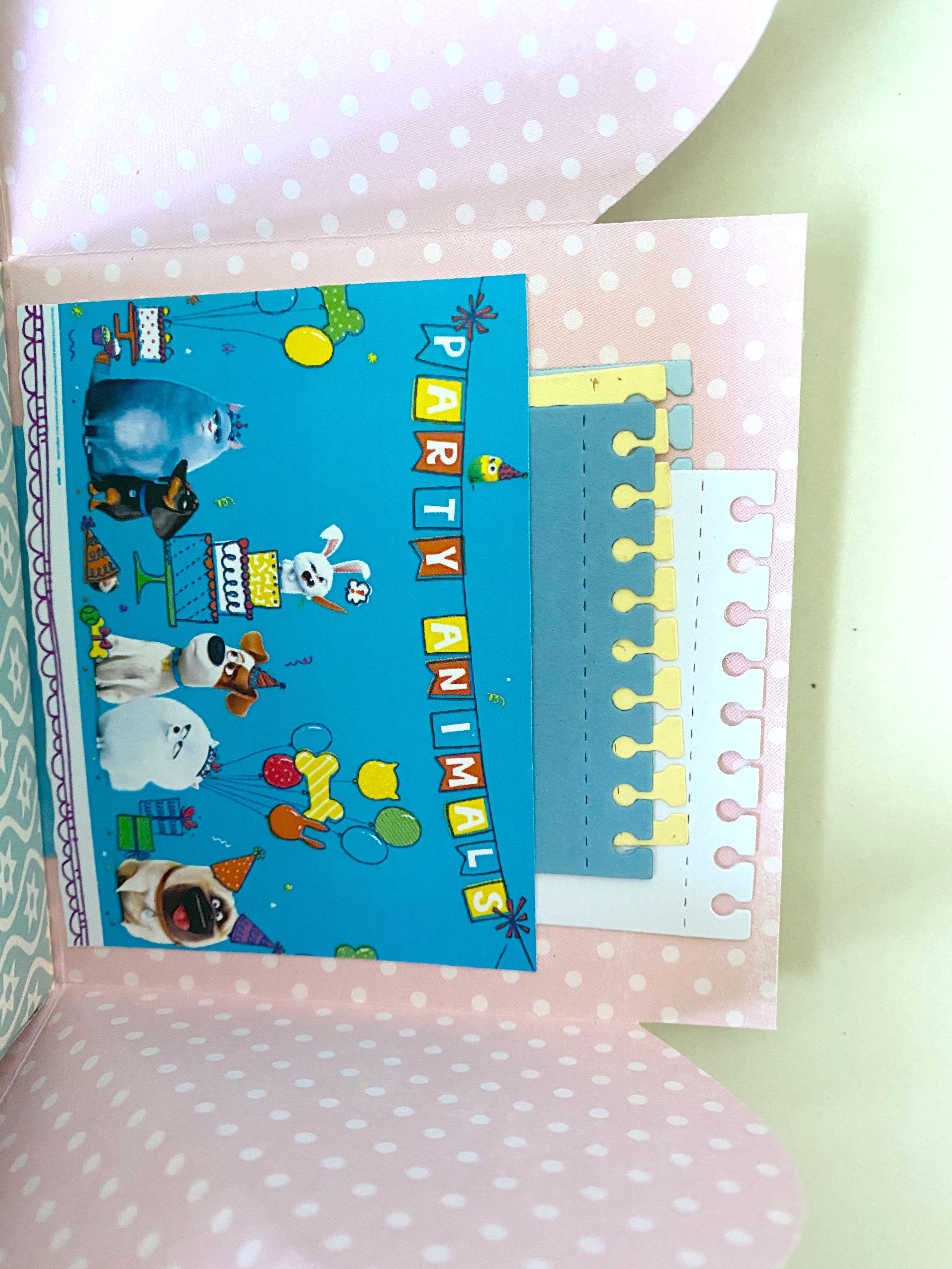 Happy Retirement floral pet animals surprise explosion box card, Design ...