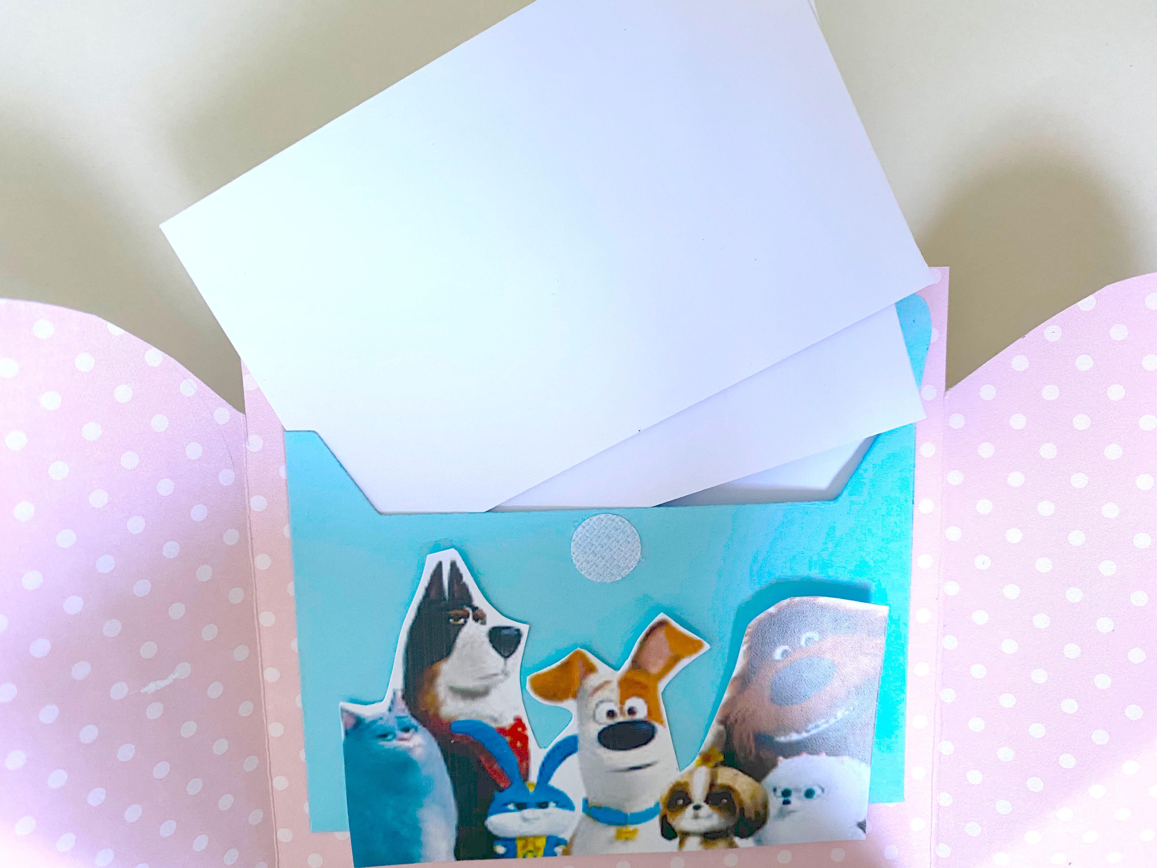 Happy Retirement floral pet animals surprise explosion box card, Design ...