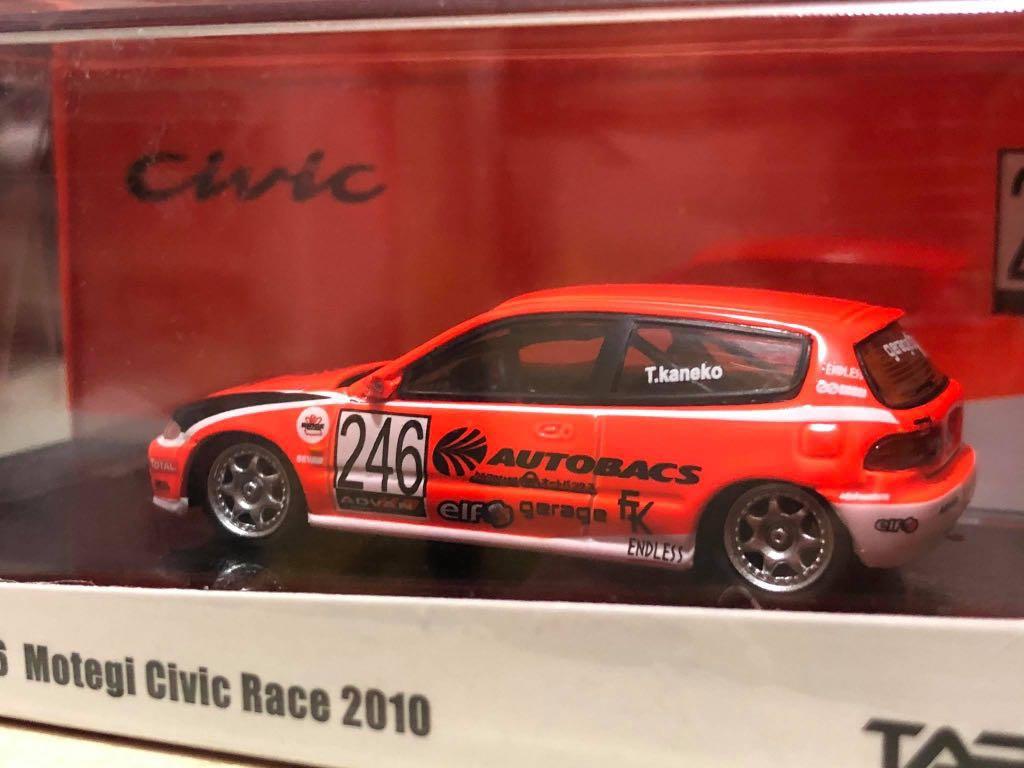 Honda Civic EG6 Motegi Race 2010 (Tarmac Works), Hobbies & Toys, Toys ...