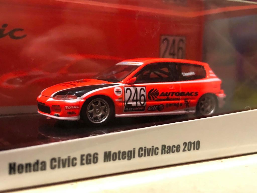 Honda Civic EG6 Motegi Race 2010 (Tarmac Works), Hobbies & Toys, Toys ...