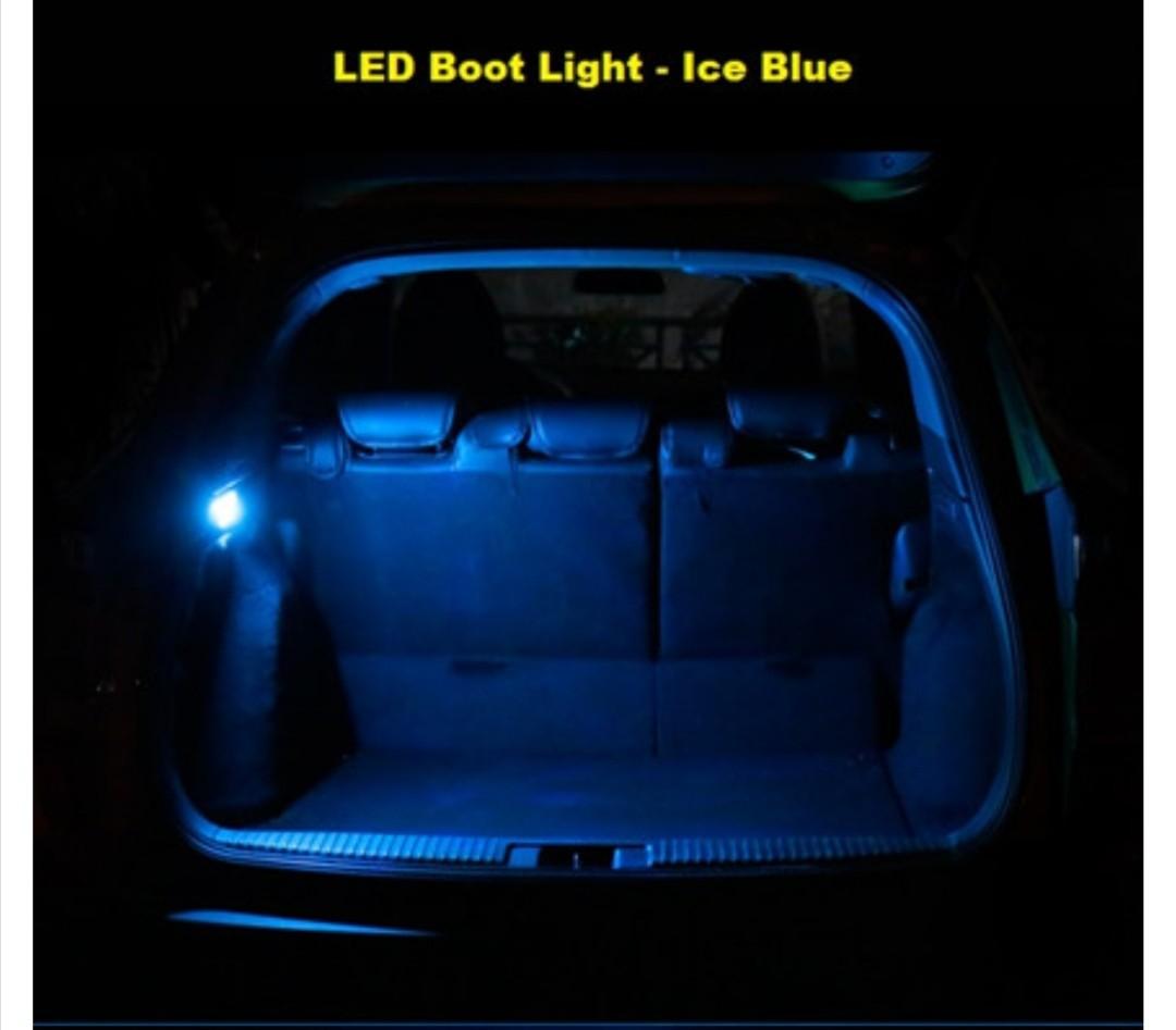 Ice blue LED car boot light for Handa vezel and hrv, Car Accessories ...