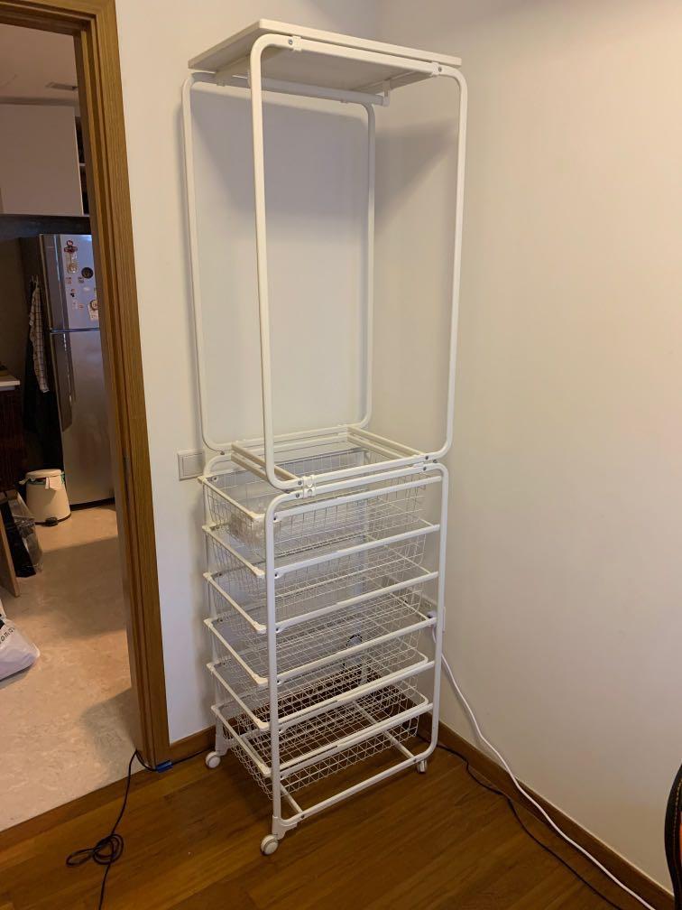 Ikea Rack, Furniture & Home Living, Furniture, Shelves, Cabinets ...
