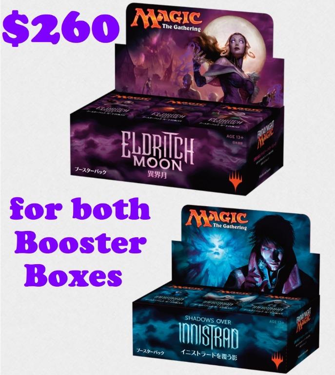 Jap Booster Boxes Eldritch Moon & Shadows Over Innistrad MTG, Hobbies ...