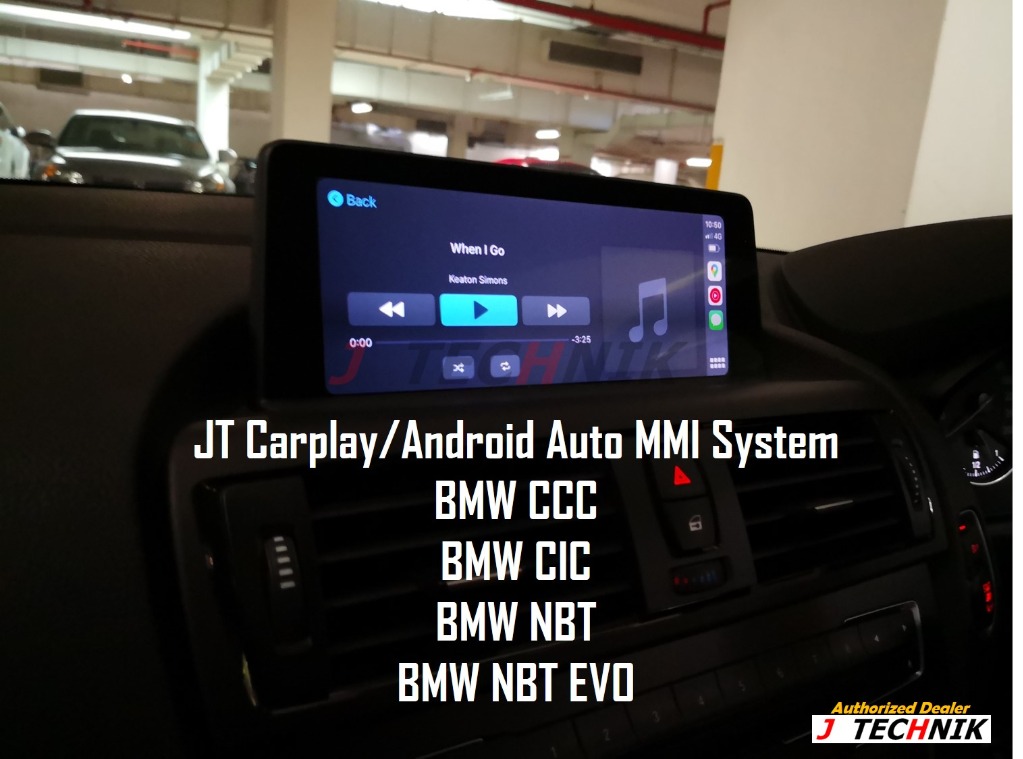 JT Carplay/Android Auto MMI By JT Multi-Media for BMW, Car Accessories ...