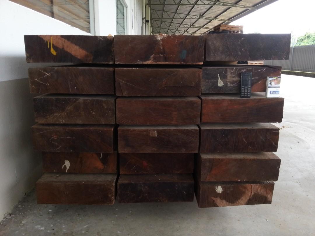 Kayu Chengal (Chengal wood timber), Furniture & Home Living, Furniture ...